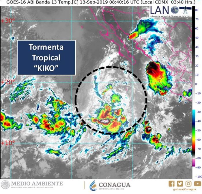 La tormenta tropical Kiko se forma lejos de las costas de | BajaPress